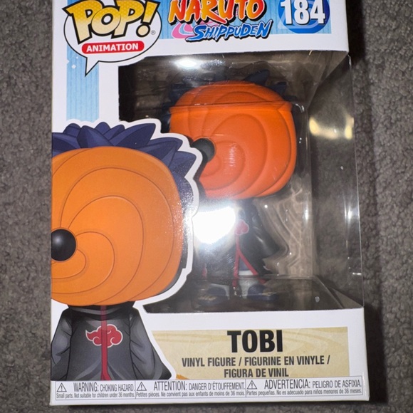 Wall Decor | Funko Pop Naruto Shippuden Tobi Vinyl Figure | Poshmark
